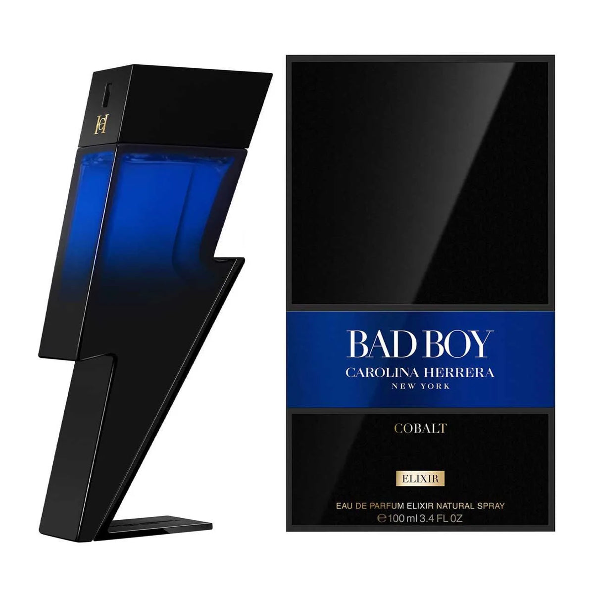 Perfume Bad Boy Cobalt Elixir para Hombre de Carolina Herrera EDP 100M ...