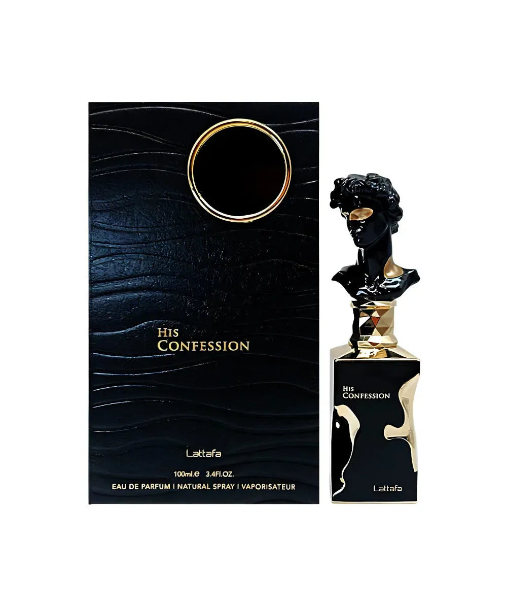 Perfume His Confession para Hombre de Lattafa EDP 100ML – Arome México