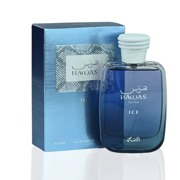 Perfume Hawas Ice para Hombre de Rasasi EDP 100ML – Arome México