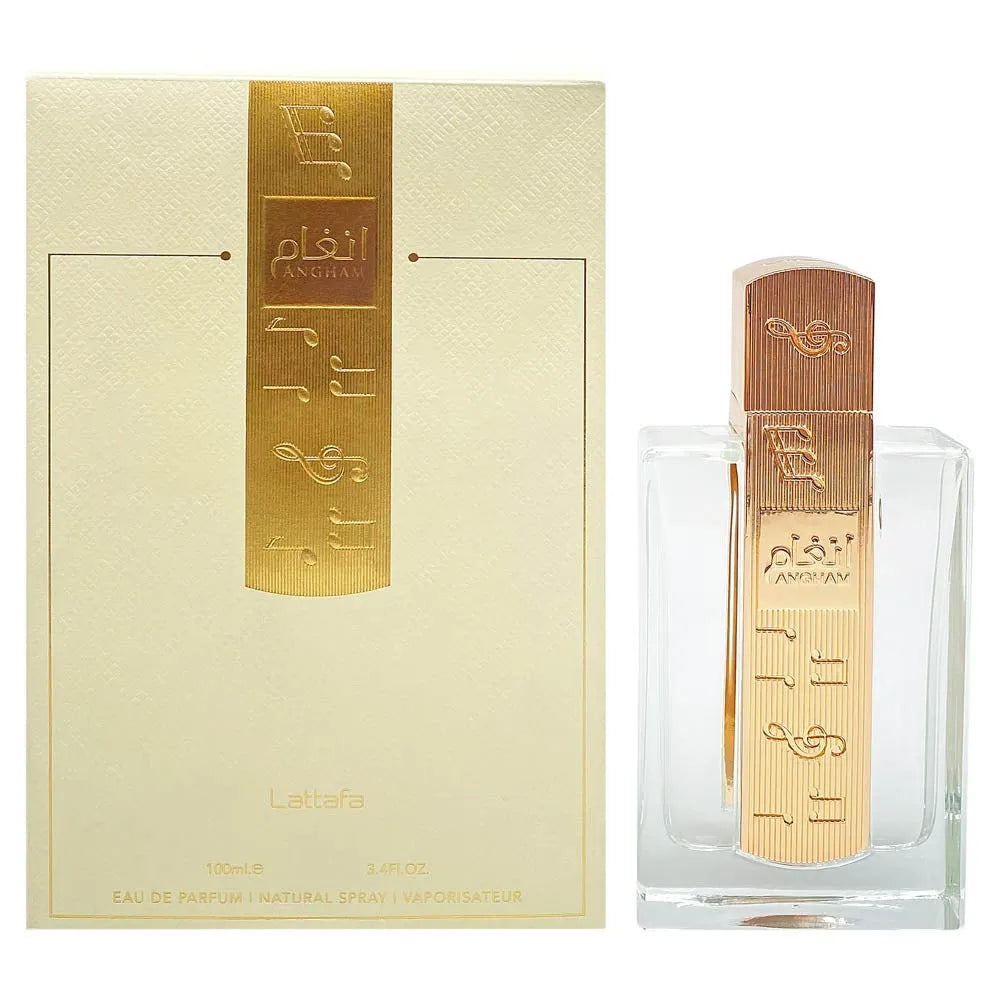 Perfume Angham Unisex de Lattafa EDP 100ML – Arome México