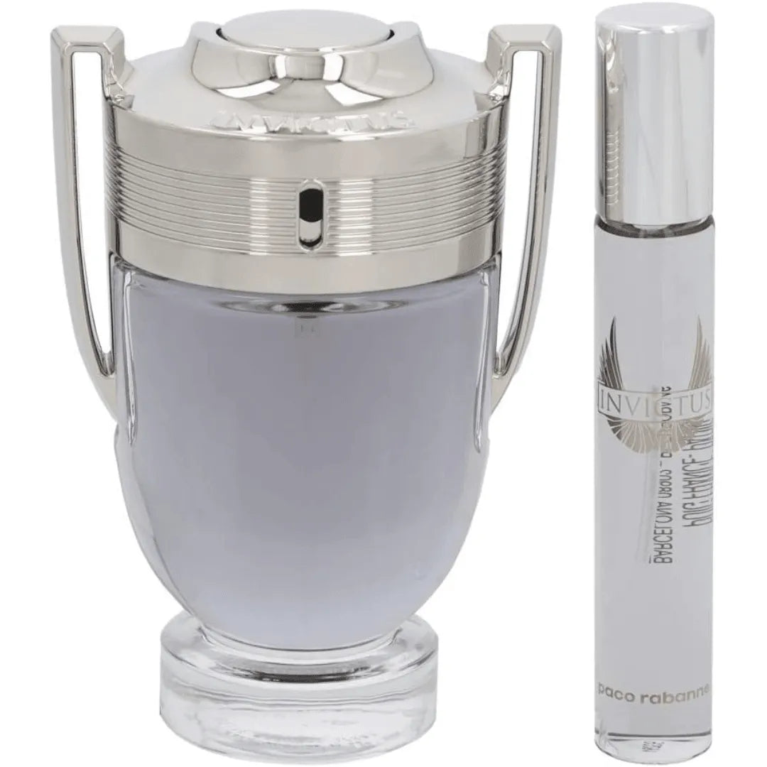 Set 2 Piezas Invictus para Hombre de Paco Rabanne EDT – Arome México