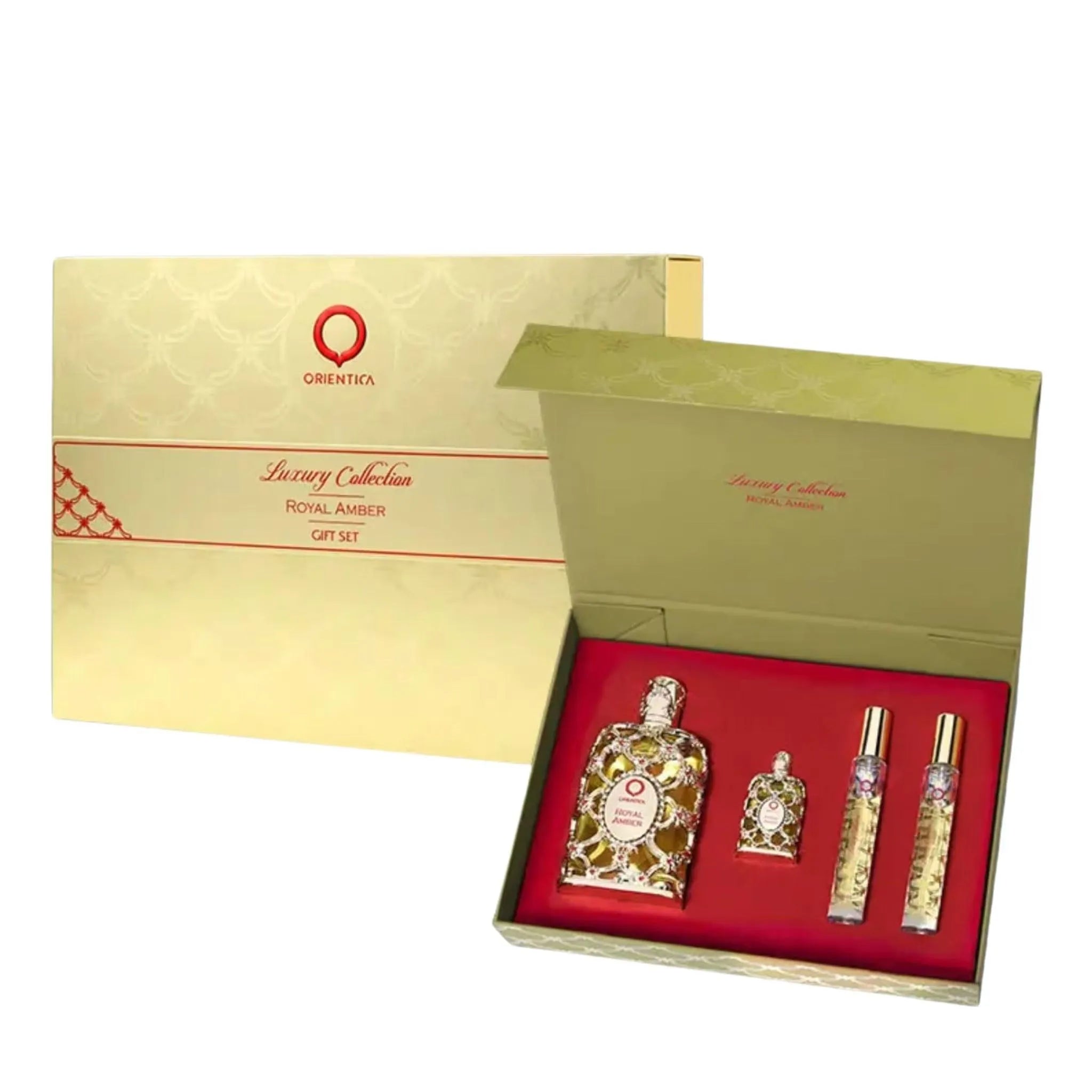 Set 4 Piezas Royal Amber Unisex de Orientica – Arome México